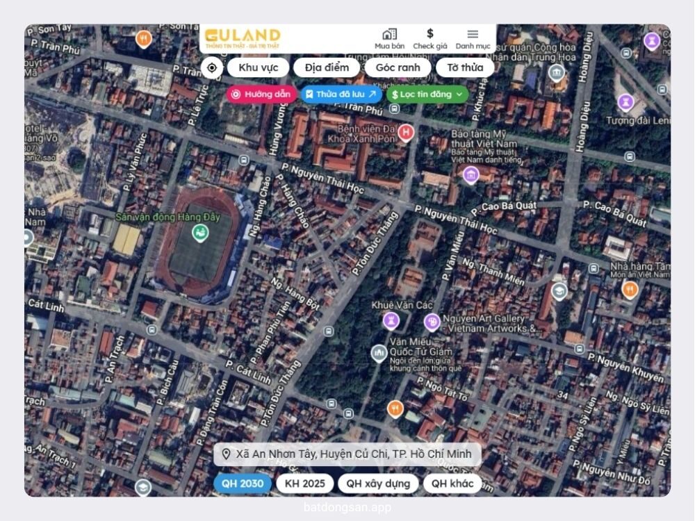 Bản đồ quy hoạch số - Batdongsan.app